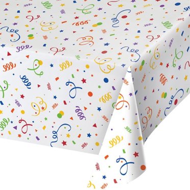 6 Count Bulk Pack Pastel Celebrations Paper Table Covers - Walmart.com