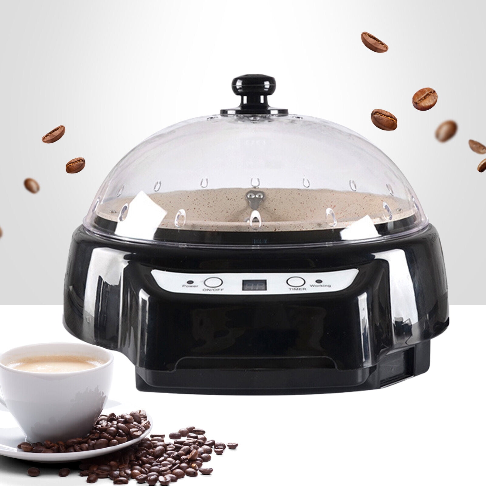 Electric Coffee Bean Roaster Coffee Roasting Baking Machine Home ...