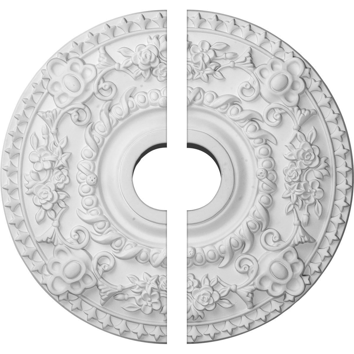 2 Piece Ceiling Medallion