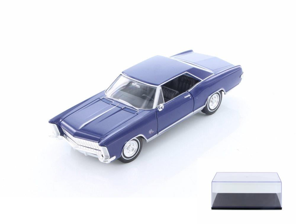 Diecast Car w/Display Case - 1965 Buick Riviera Grand Sport Hard Top ...
