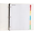 Business Source, BSN21905, A-Z Tab Table of Contents Index Dividers, 25 ...