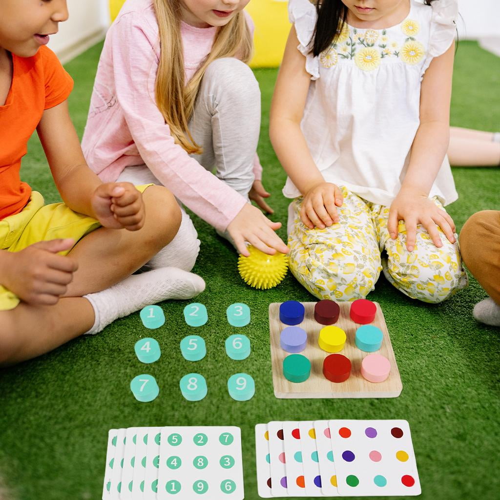 Juguetes educativos con números Montessori, de desafío ...