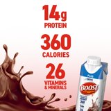 BOOST Plus Nutritional Drink Protein Shakes, Rich Chocolate, 8 fl oz, 6 ...