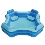 Bluescape Deluxe Inflatable Family Pool, 4 Seats, Suitable for Age 6 ...