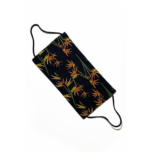 Adult Reusable Triple-Layer Print Cotton Fabric Nose Clip Cloth Face ...