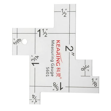 Slotted Quilting Ruler Square Acrylic Fabric Cutting Clear Mark Non ...