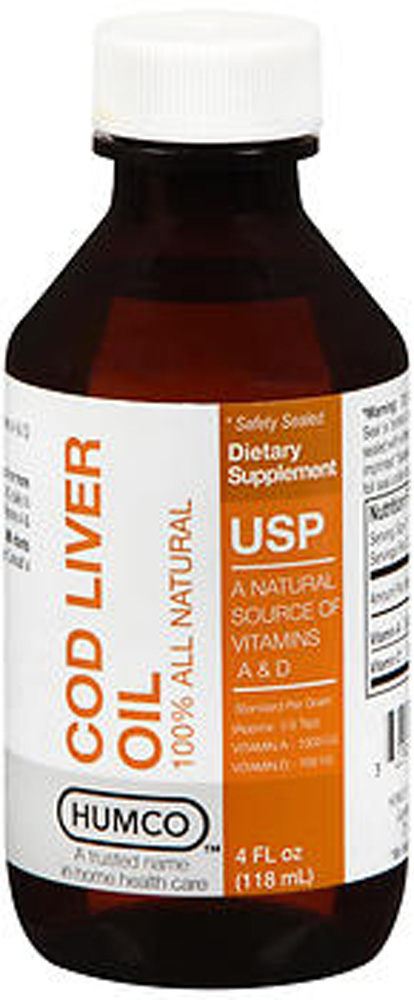 Humco Cod Liver Oil - 4 oz - Walmart.com