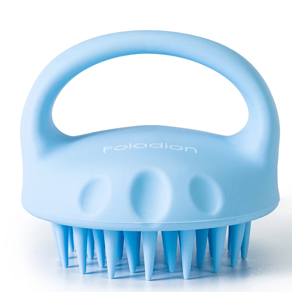 Foladion Silicone Manual Scalp Massager Exfoliator Waterproof Head ...