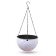 6.5 Inch Hanging Planters for Indoor Plants, Outdoor Garden Planter ...