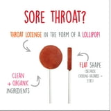 Lolleez Organic Throat Soothing Pops for Kids, Variety Pack, 10 Count ...