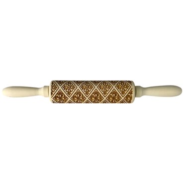 HealthSmart 16" (total length) 8" Charcoal colored Granite Rolling Pin ...