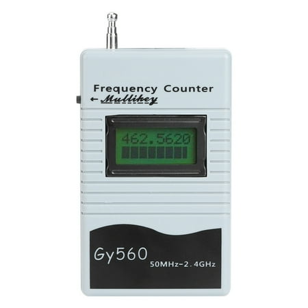 GY560 50Mhz to 2.4Ghz Portable Frequency Counter Two Way Radio ...