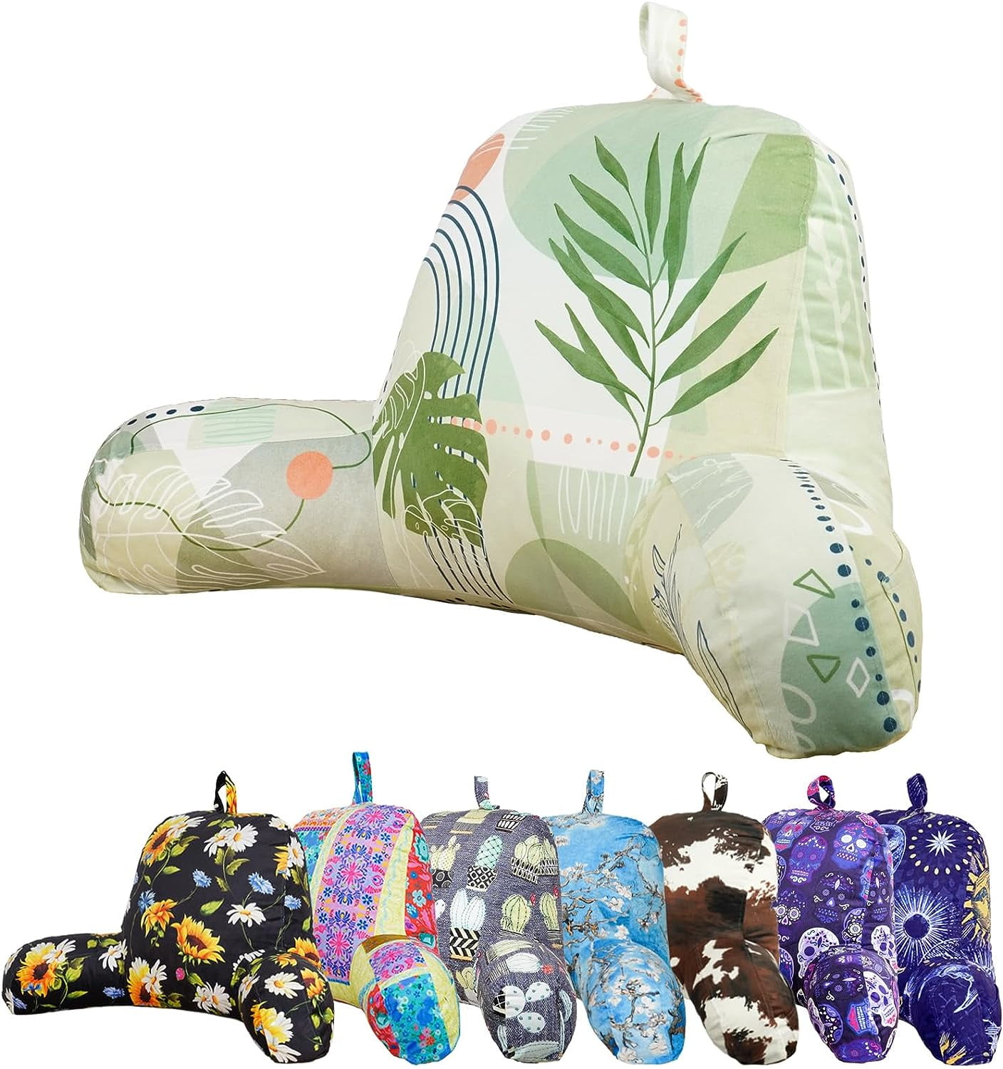 Bohemia Reading Pillow, Back Support Rest Pillow for Adult, Backrest ...