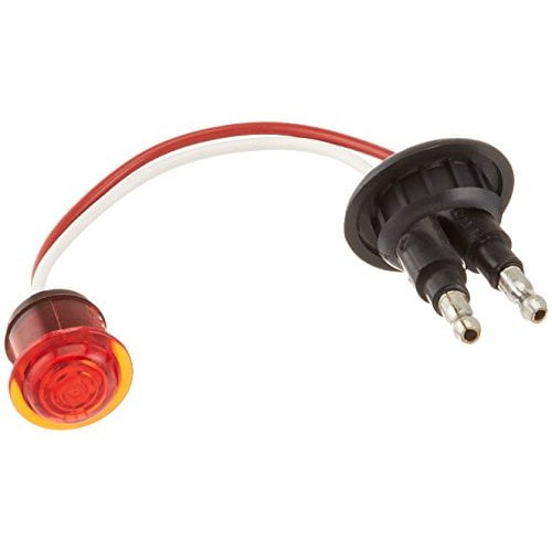 Grote 49332 Red MicroNova Dot LED Clearance Marker Light (Grommet ...