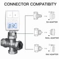 Tuya ZigBee Radiator Actuator Valve Smart Thermostat Temperature ...