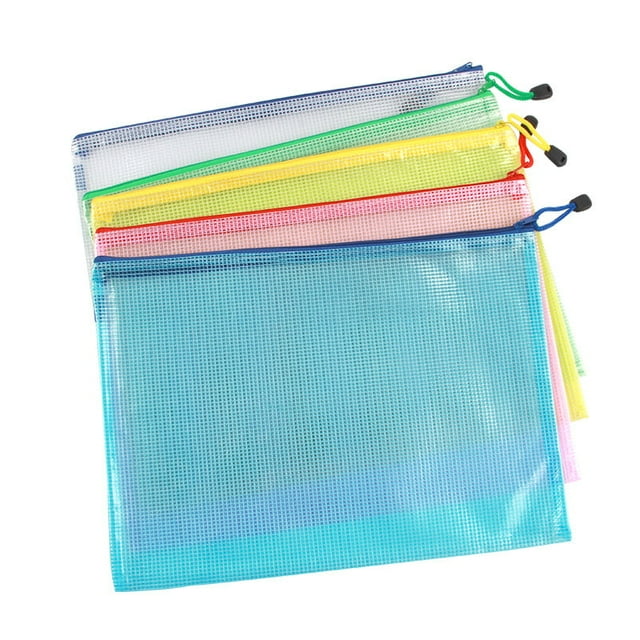 tooloflife Zipper Envelopes Bag File Bill Document Pocket Pencil ...