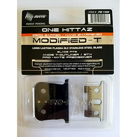 Andis T-Outliner & GTX Replacement One Hittaz Zero Gap Modified T ...