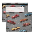 A4 Binder Pouches Water-Resistant Grid Mulit-Colored Document Organizer ...