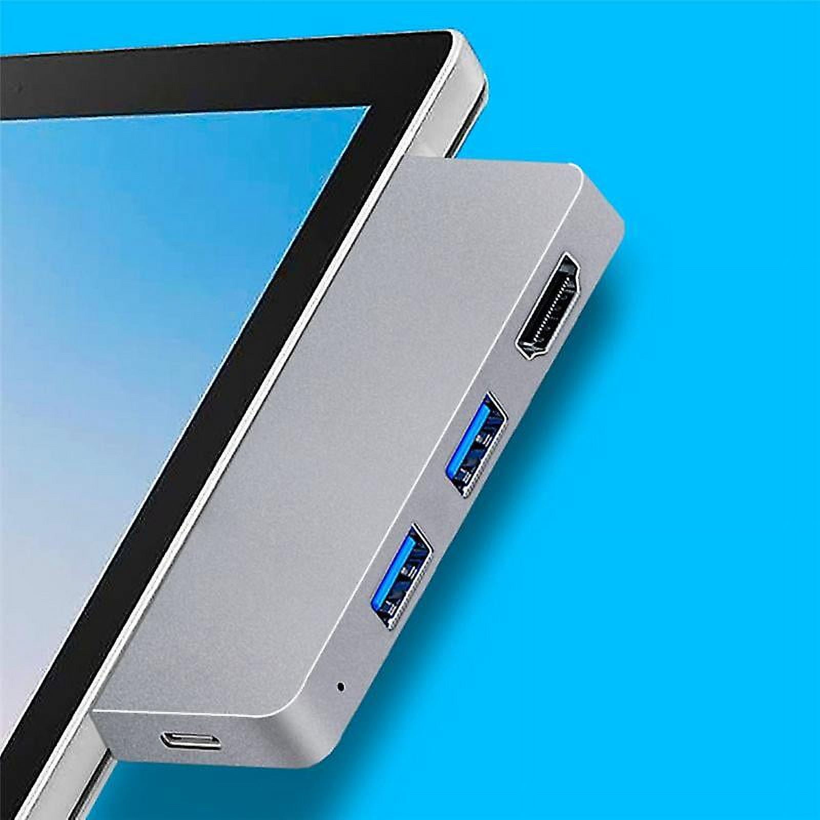 Para Surface Pro 8 Hub USB C, 4K - Adaptador + 2 Lectores USB 3.0 ...
