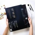 Hariumiu Scratch Art Painting Board Paper, DIY Night View Scratchboard ...