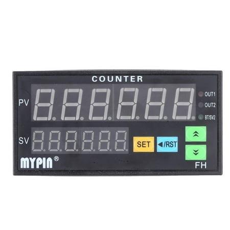 MYPIN FH8-6CRNB Digital Counter Mini Electronic Length Batch Meter 1 ...
