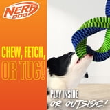 Nerf Dog Infinity Tuff Tug Dog Toy with Durable Braided Nylon, 12 inch ...