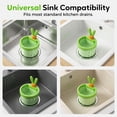 2 Pcs Cactus Sink Drain Strainer – Press-to-Dump 3" Kitchen Filter ...