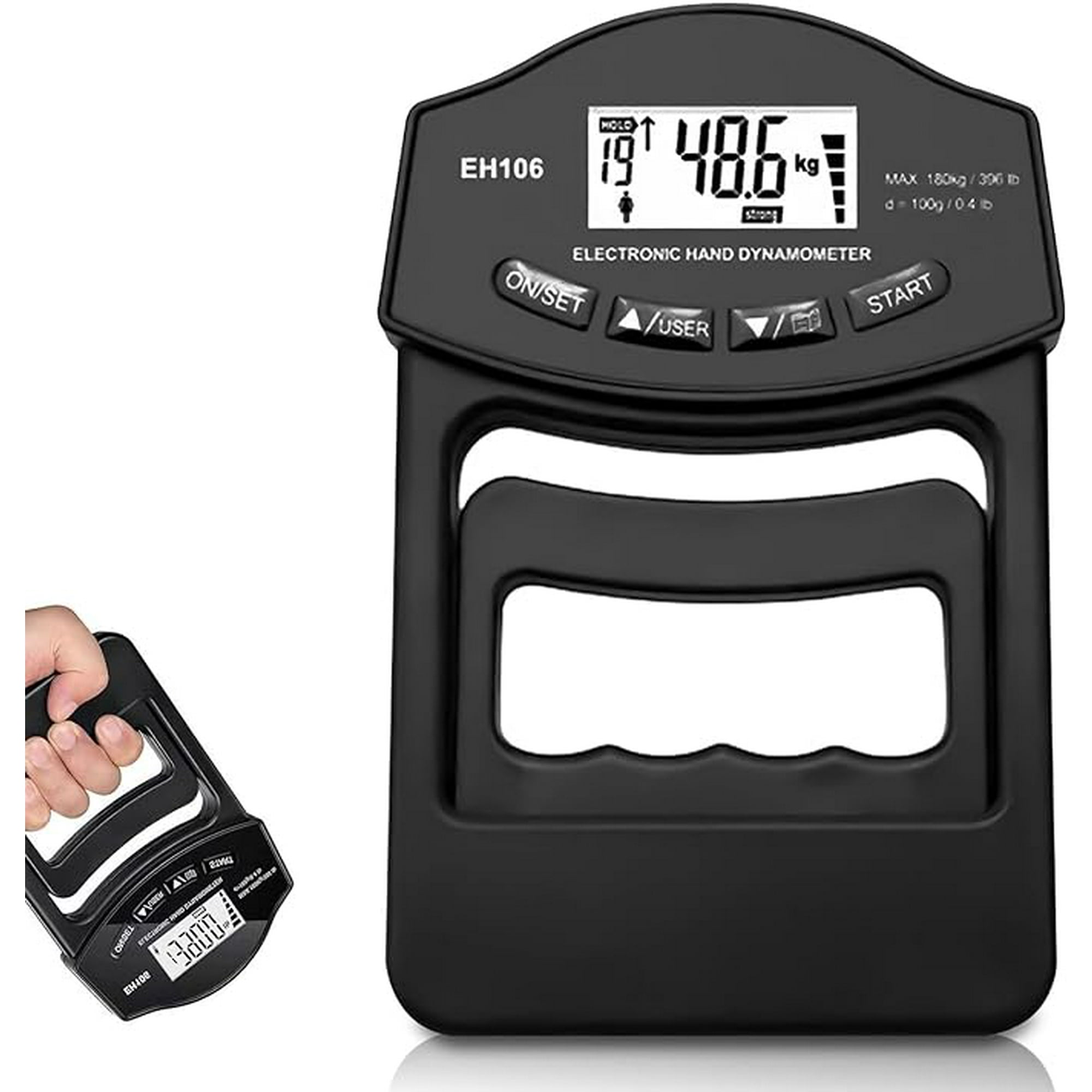 Click here for Nielieping Digital Handheld Powermeter  Black  180... prices