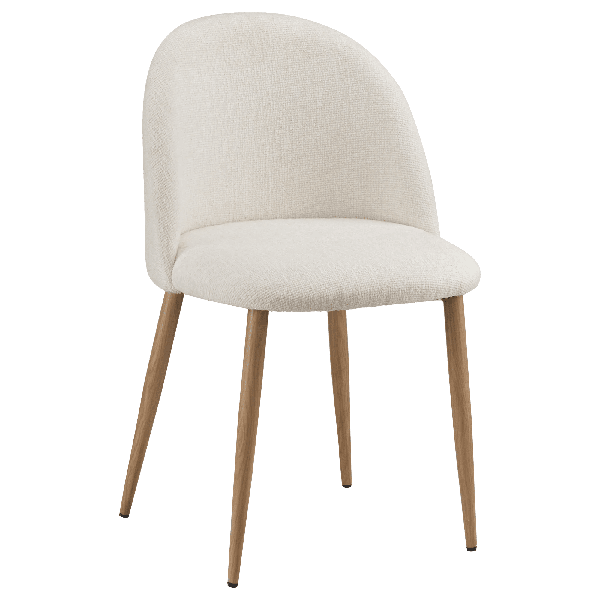 Click here for Bouclair Cream Upholstered Chair With Rounded Back prices