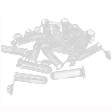 150 Pieces 5ml Plastic Test Vials with Lids Plastic Vial Tube Clear ...