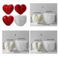 Easy to Demold Mould Gypsum Mold for Handmade Home Decoration Heart ...