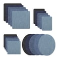 Zoxiy 20Pcs Canvas Repair Patch,Twill Clothing Repair Patch Kit ...