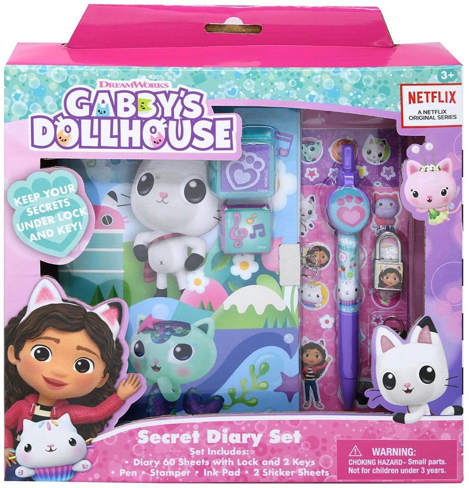 Gabby s Dollhouse Secret Diary Set Walmart Gabby s Dollhouse Secret Diary Set Walmart