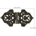 Hinges Box Boxes Jewelry Decorative Hinge Antique Mini Miniature ...