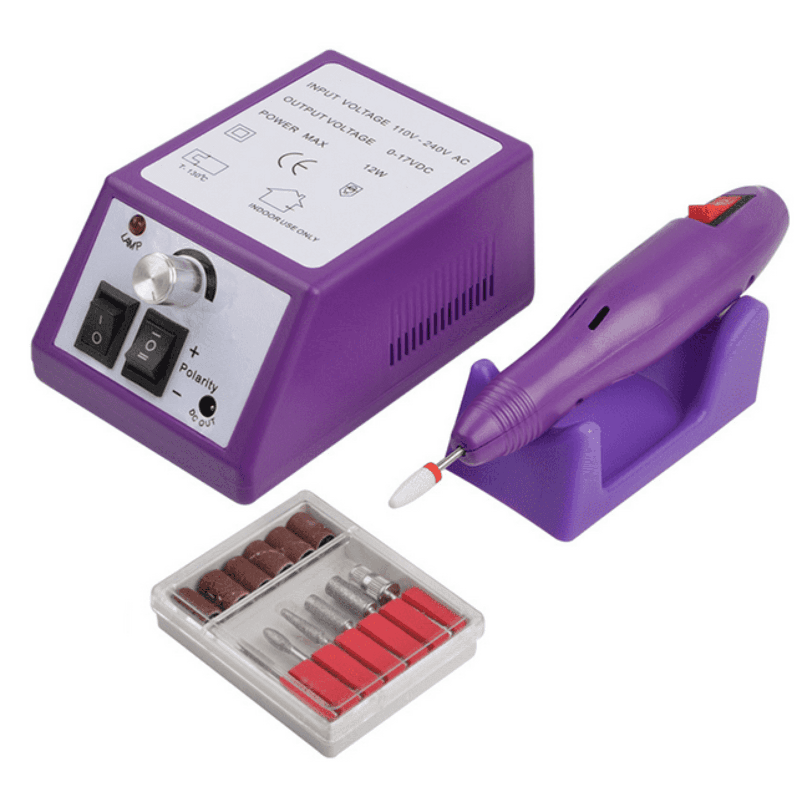 Click here for Unbranded Ergonomic Purple Electric Nail Drill Mac... prices