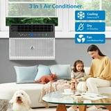 Riedhoff 6000 BTU U-Shaped Window Air Conditioner, with Remote Control ...