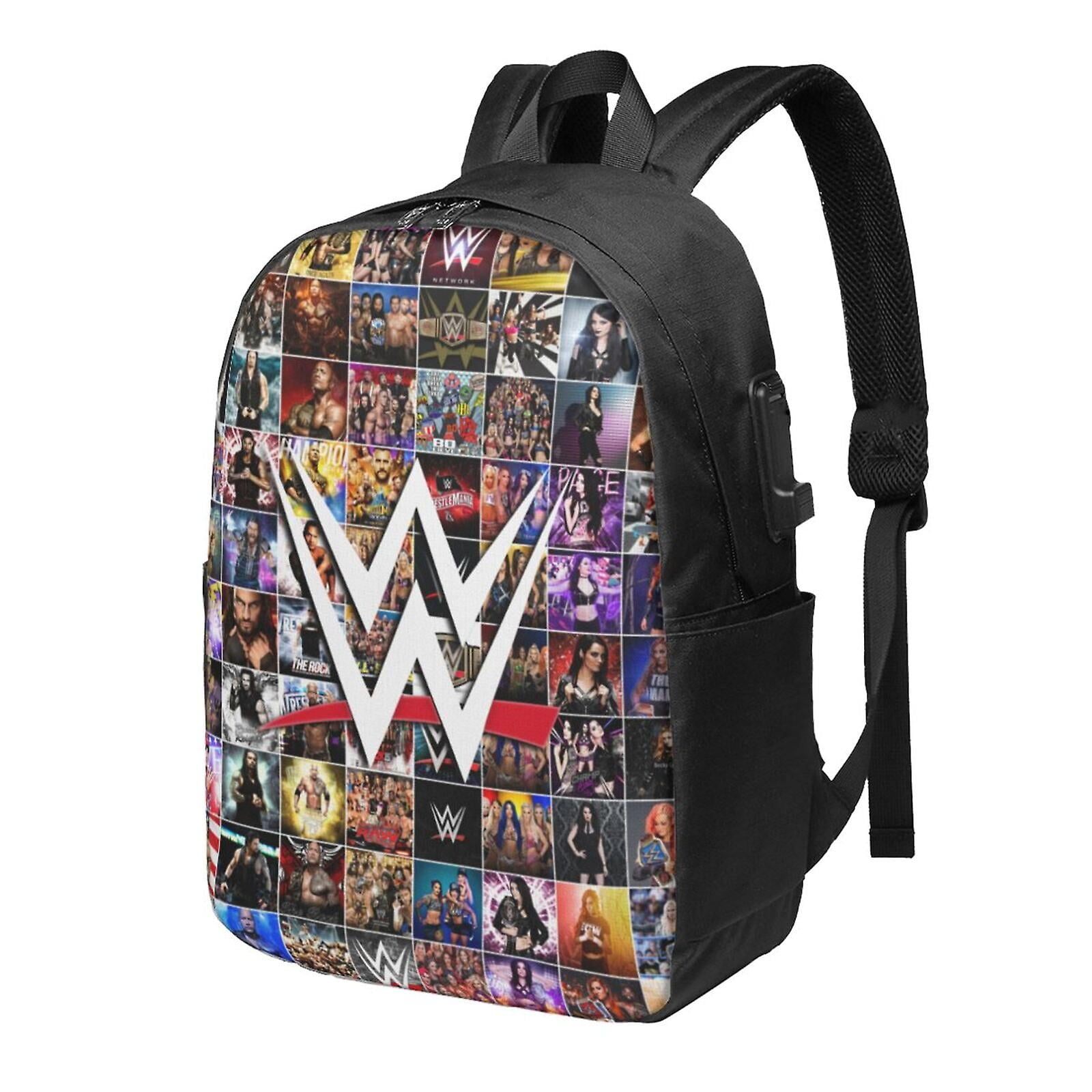 Click here for Zrclxlvu Wwe Backpack With Usb Charging Port  Trav... prices