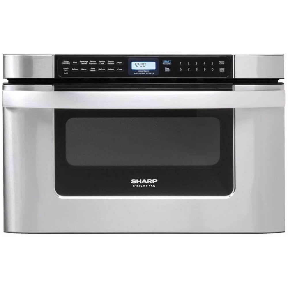 Sharp KB-6524PS 24-Inch Microwave Drawer Oven, 1.2 cu. ft., Stainless ...