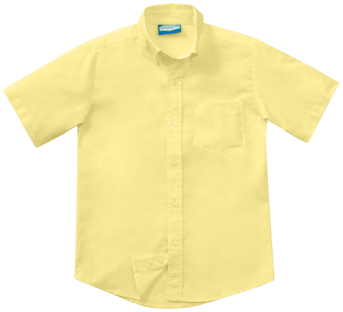 Classroom School Uniforms Little Kid Short Sleeve Oxford Shirt 57661, 6 ...
