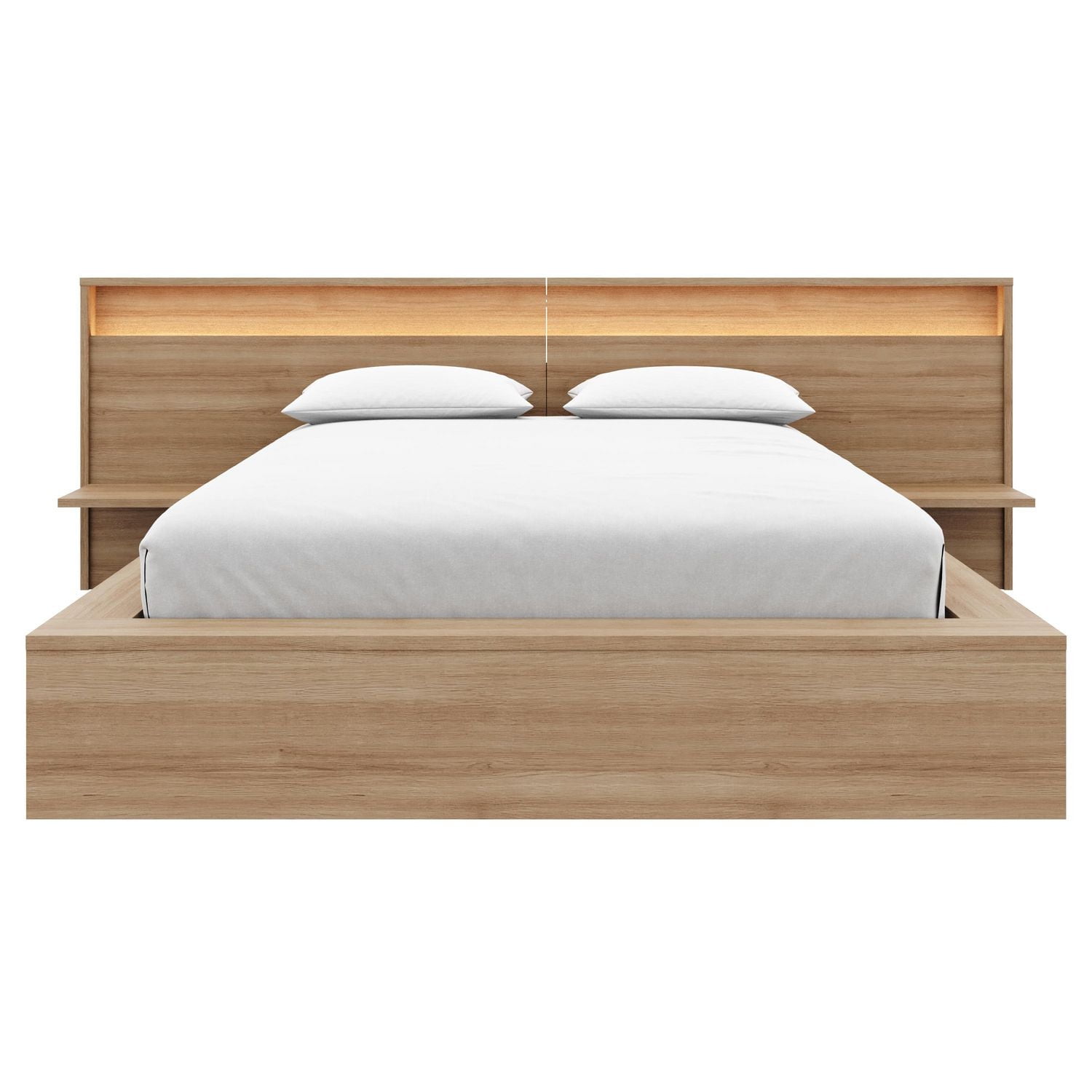 Click here for Nexera Luna Bedroom Set With Slatted Bedframe  Wid... prices