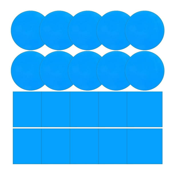 relayinert 20 Pieces Swimming Pool Repair Patch Accessories Inflatable ...
