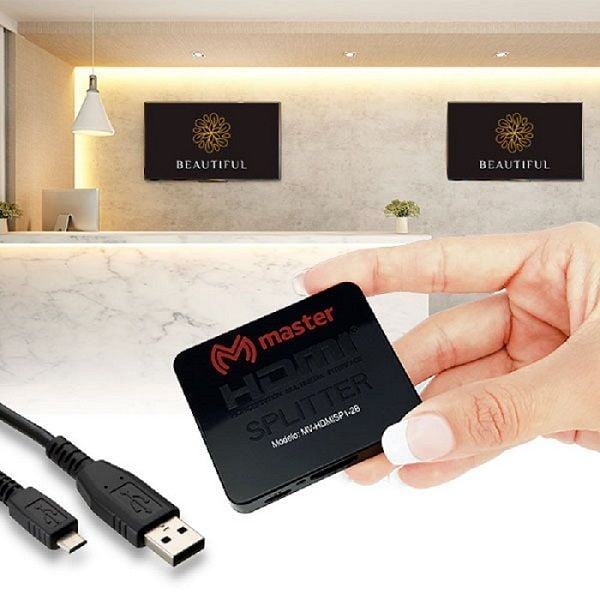 Divisor de señal HDMI Master 1.4 A MV-HDMISP1-2B | Bodega Aurrera en línea