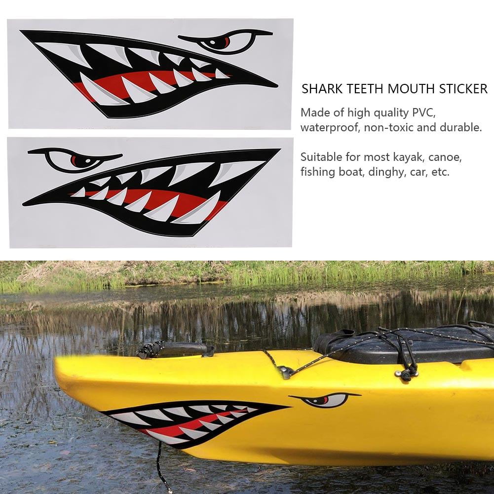 Shark Decal For Kayak