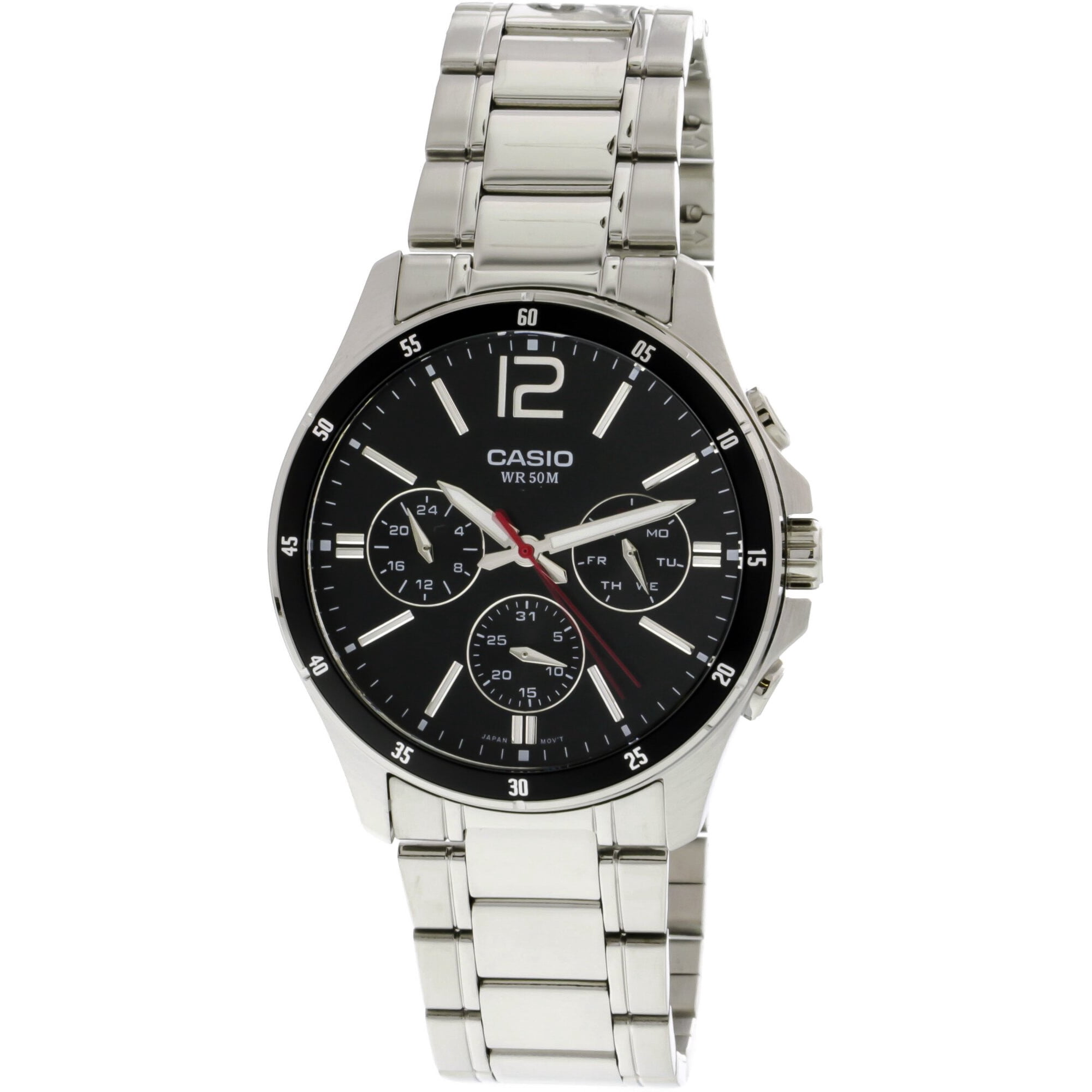 Click here for Casio Mens Core Mtp1374d-1av Silver Metal Japanese... prices