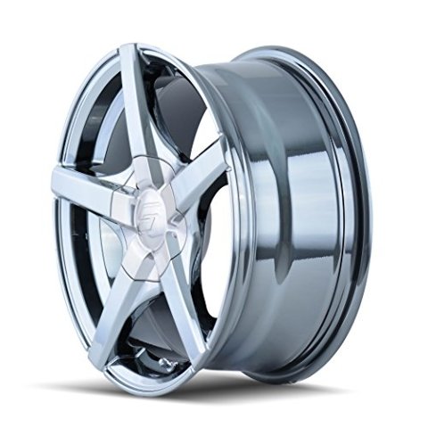 Sacchi S72 272 Wheel with PVD 2 Chrome Finish (17x7"/10x112mm ...