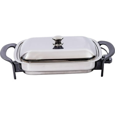 Precise Heat 16 inch Rectangle Electric Skillet - Walmart.com
