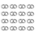 50 Packs Internal Tooth Starlock Push on Locking Washers, Stainless ...