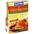 GOYA Frozen Chile Relleno 13 oz Stuffed Poblano Peppers with Cheese and ...