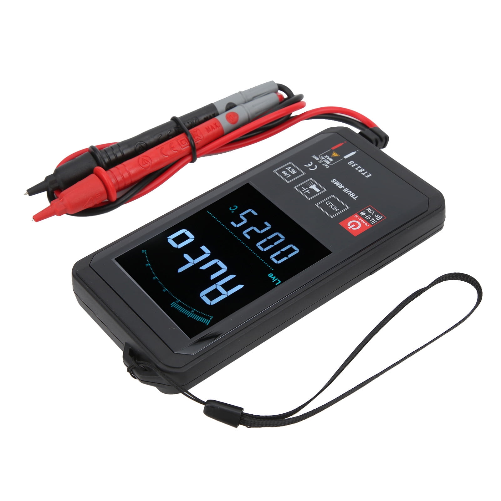 Multímetro automático modelo digital de pantalla táctil ET8138 ...