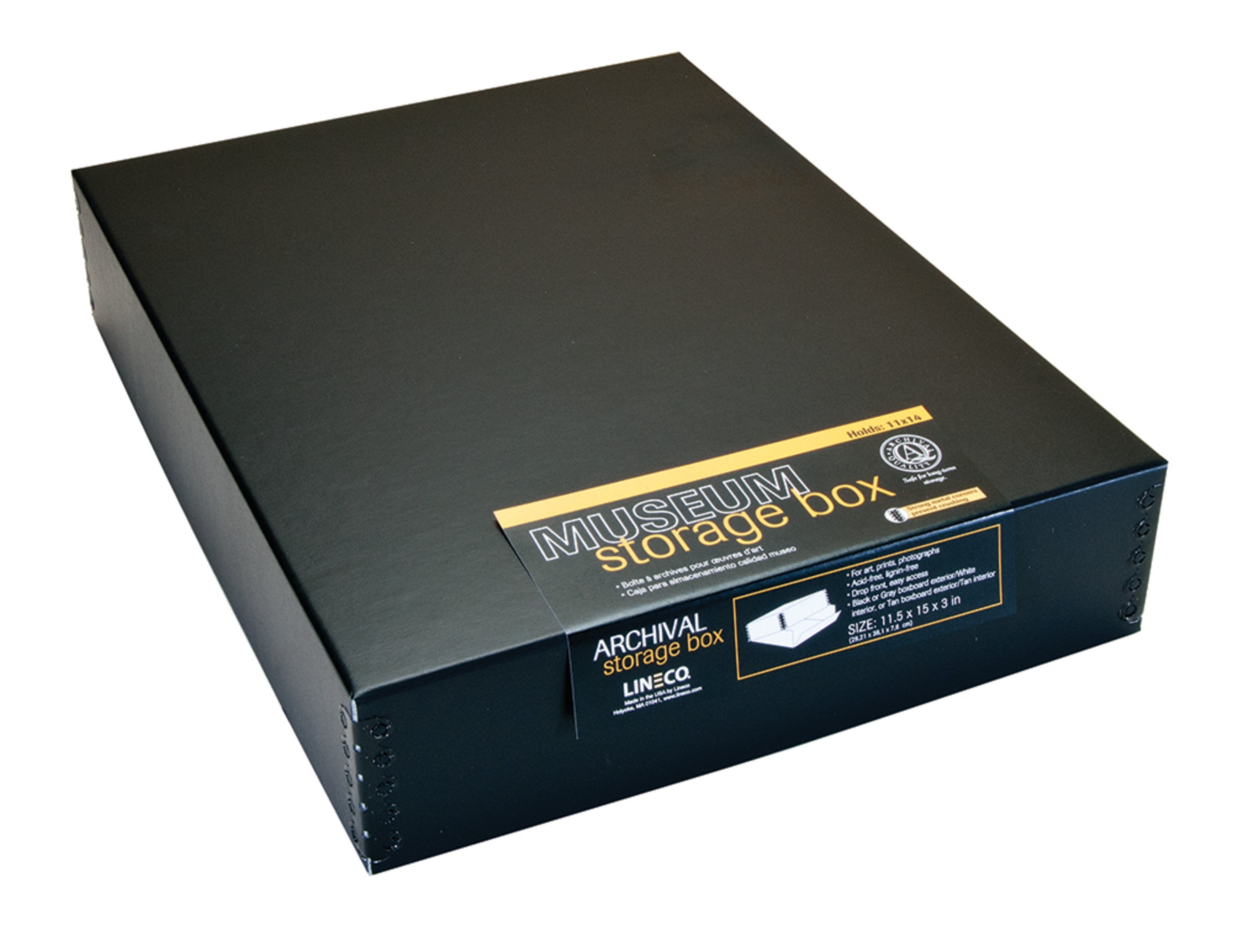 Lineco/University Products Museum Storage Box, 11" x 14" - Walmart.com